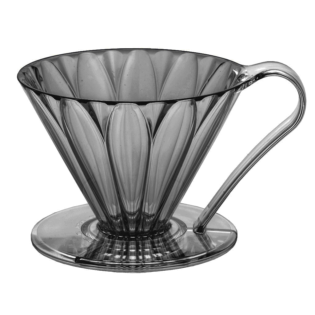 Cafec 2 Cup Black Tritan Flower Dripper | Cafec Australia