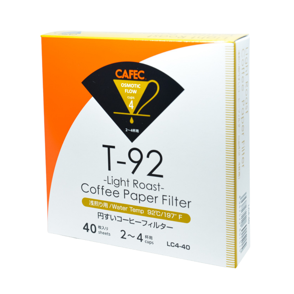 Cafec 2 Cup Light Roast Filter Paper 40 Pack – Cafec Australia